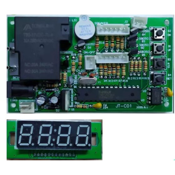 12V 4 digit Timer Switch Board For Water Machine Etc. | Shopee Philippines