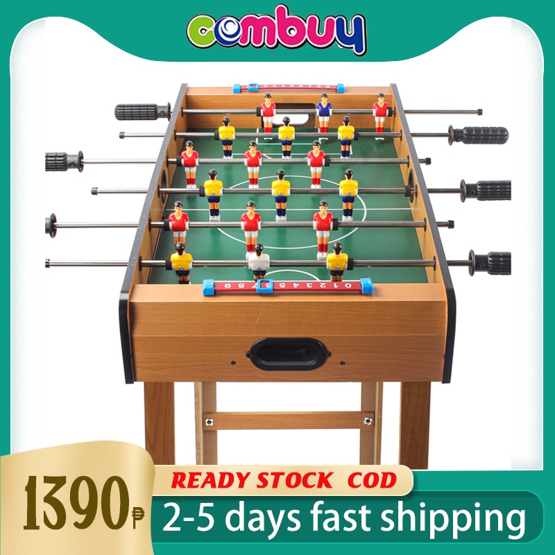 27X14 inches Wooden Mini Table Soccer Set For Adults and Kids Desktop ...