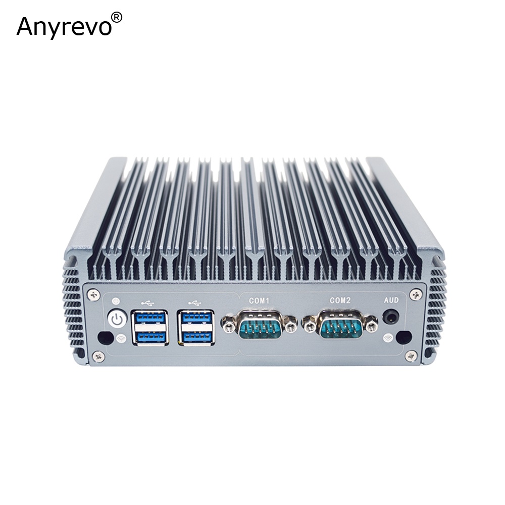 Fanless Industrial Computer Intel Core i3-4010U i3-5005U i5-5200U i5-4200U i7-4500U Quad Core ...
