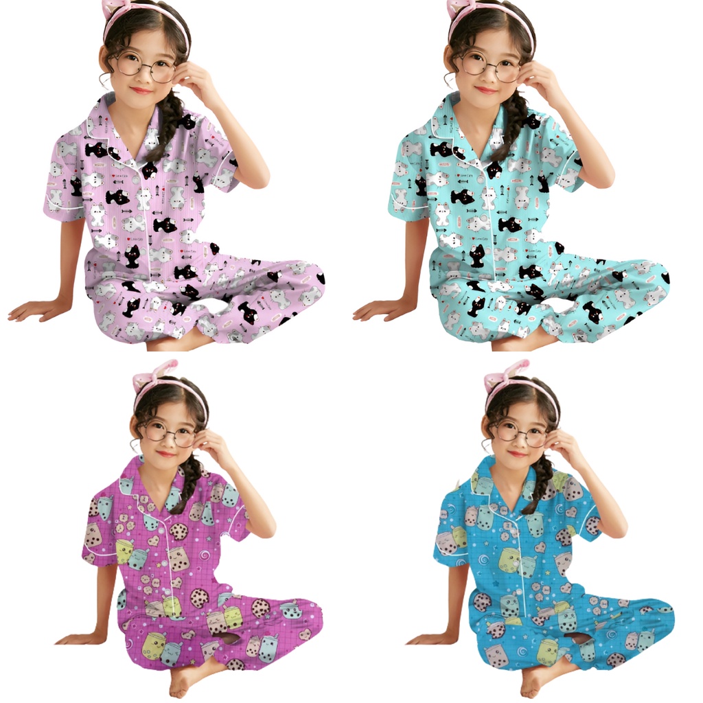 LFS_CLOTHES-Panjamas Kids NEW Product Ages 3-10 YEARS PREMIUM QUALITYGood/ | Shopee Philippines