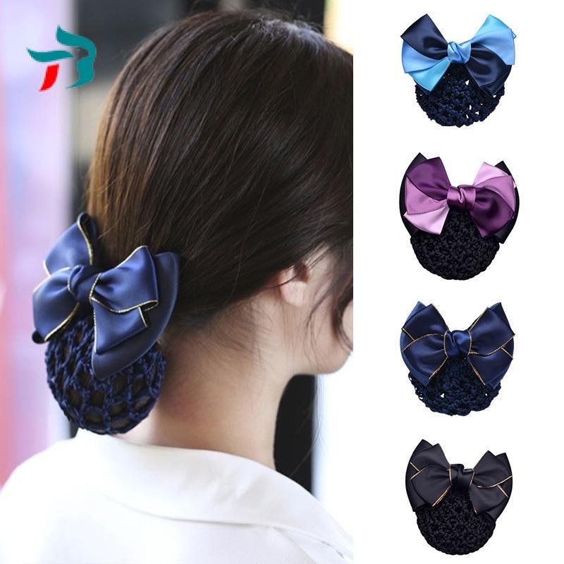 hairnet ribbon wtihnet office work restaurant clip with net ribbon ...