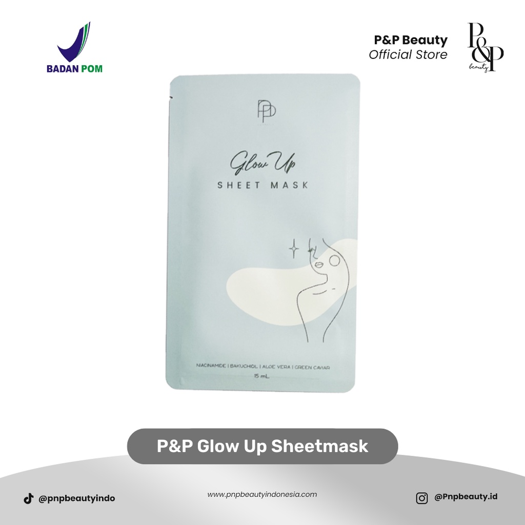 Pnp Beauty - P&P Glow Up Sheet Mask | Shopee Philippines