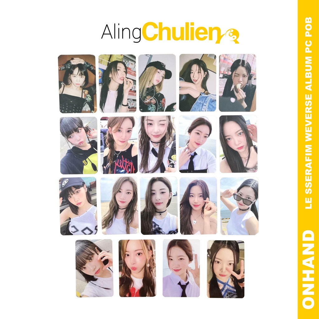 Le sserafim antifragile weverse photocard yes24 pob official album | Shopee Philippines