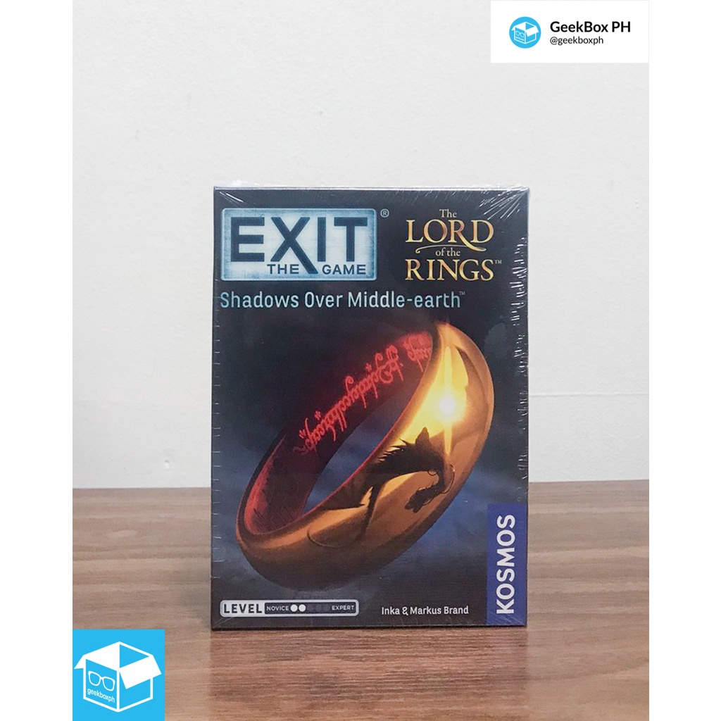 Exit: The Lord of the Rings - Shadows Over Middle-Earth Board Game ...