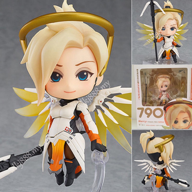 Nendoroid Overwatch 790 Mercy Figma 352 Change Face Articulado Action ...