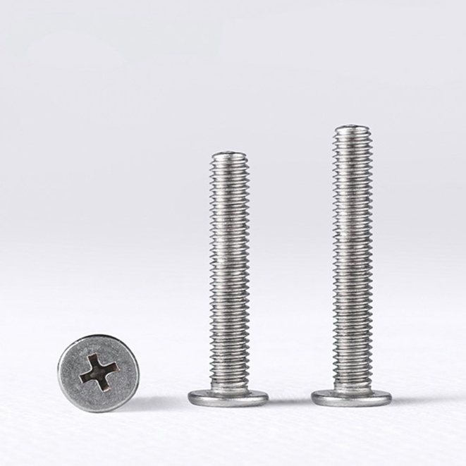 304 Stainless Steel Phillips Flat Head Screw Thin Head Flat Head Machine Screw M5 M6 M8 | Shopee ...