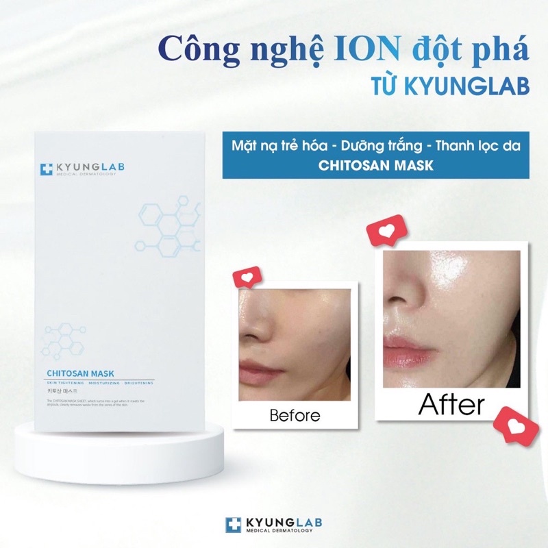 Chitosan Mask KyungLab rejuvenates - whitens - purifies and detoxifies ...