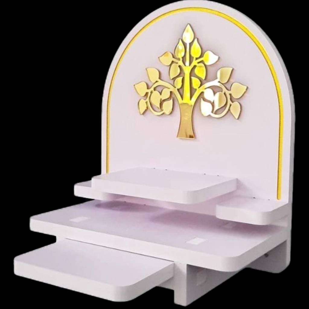 T Thailand God Statue White Shelf Worship Table God Worship Table God ...