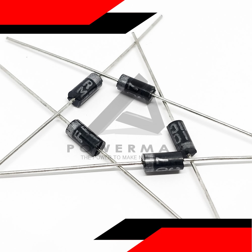 original 5pcs fr107 diode 1A 1000V DO-41 fast clamp low forward drop ...