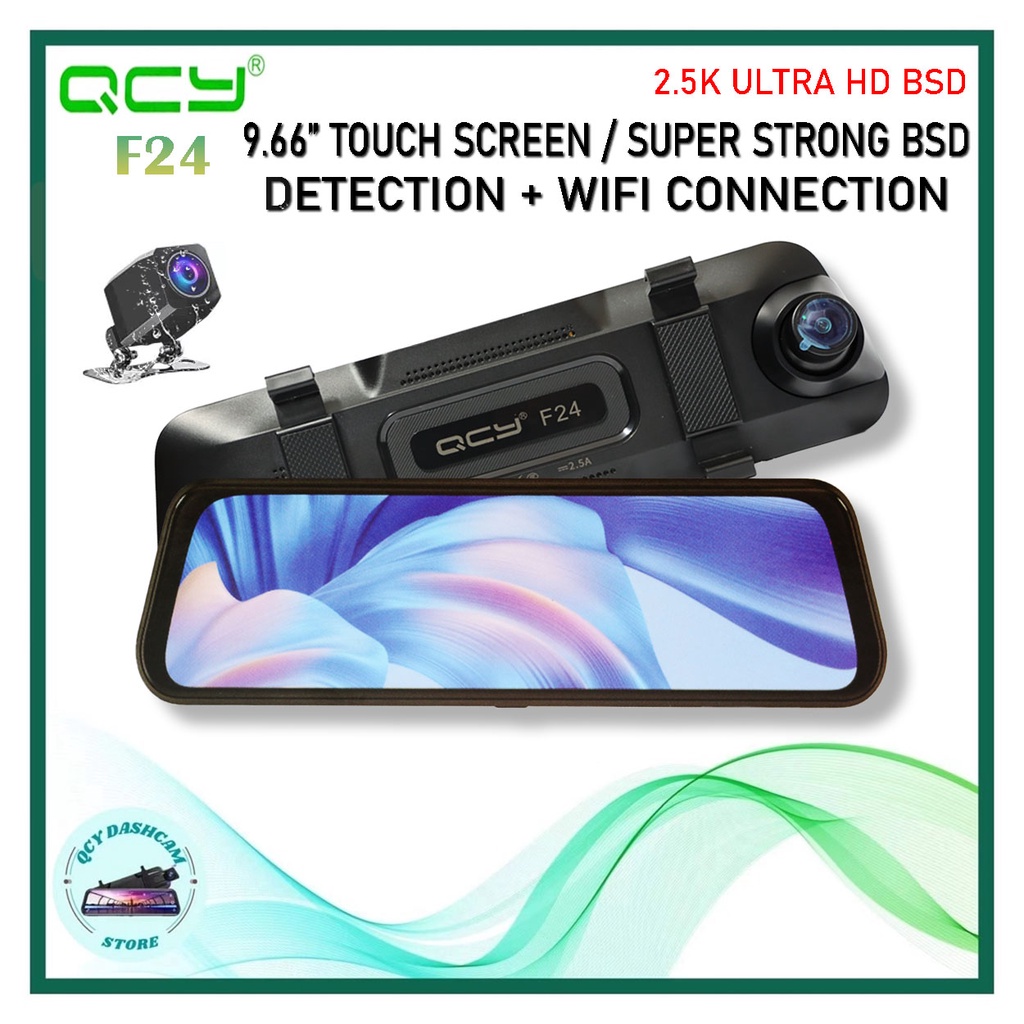New!!! ORIGINAL QCY F24 4K UHD 9.66" Touch Screen / Super Strong BSD ...
