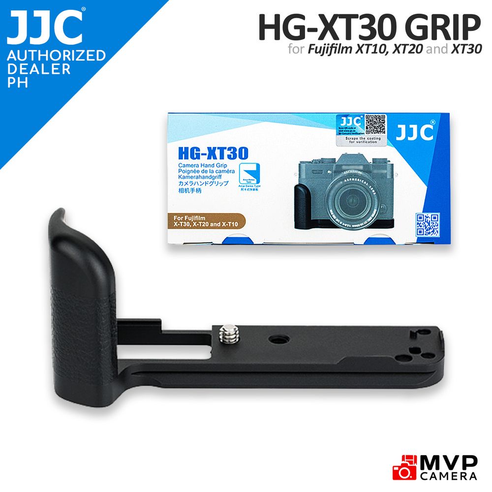 JJC HG-XT30 Lplate Metal Hand Grip for FUjifilm X-T30 X-T20 X-T10 MVP ...