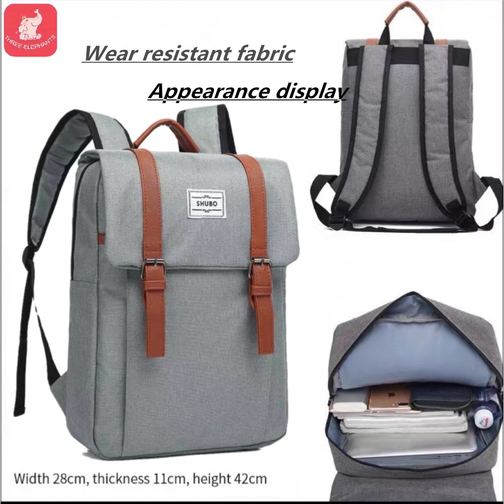 Korean and Japanese shoulder bag large capacity travel backpack laptop ...