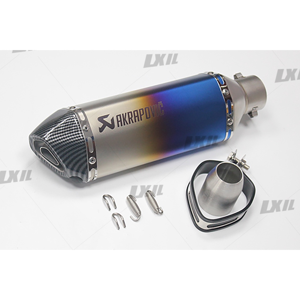 [IN STOCK] 38-51mm Motorcycle Yoshimura Exhaust Muffler Pipe With ...