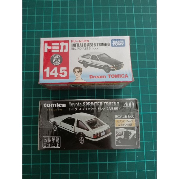 initial d ae 86 ae86 trueno takara tomy dream tomica diecast jdm ae86 1 ...