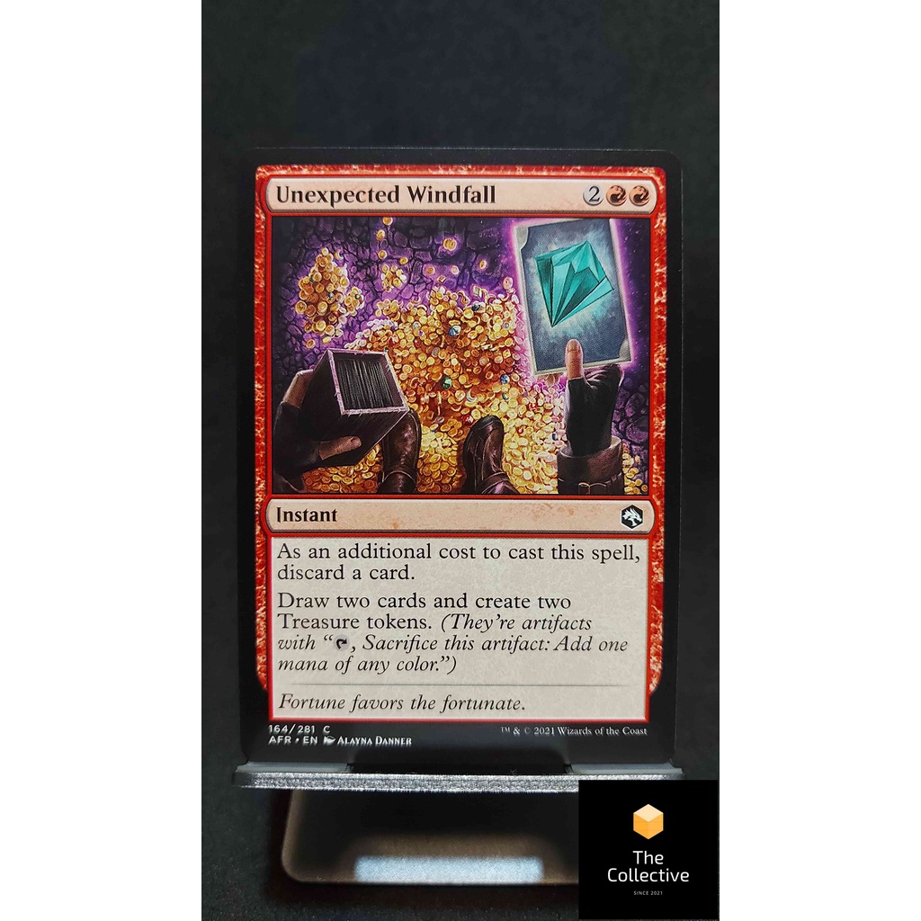 Magic the Gathering - MTG Card Game - Unexpected Windfall - AFR [RED ...