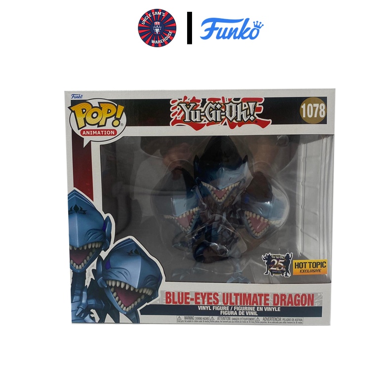 Funko Pop! Animation: Yu-Gi-Oh! Blue Eyes Ultimate Dragon 6 inch (Hot ...