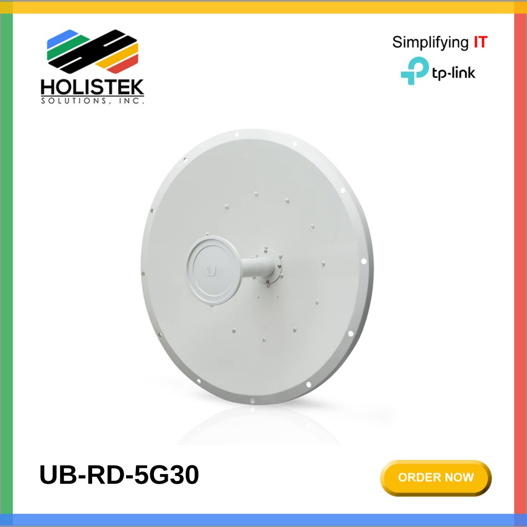Ubiquiti Networks 5 GHz airMAX 30 dBi RocketDish Antenna (RD-5G30) I Holistek | Shopee Philippines