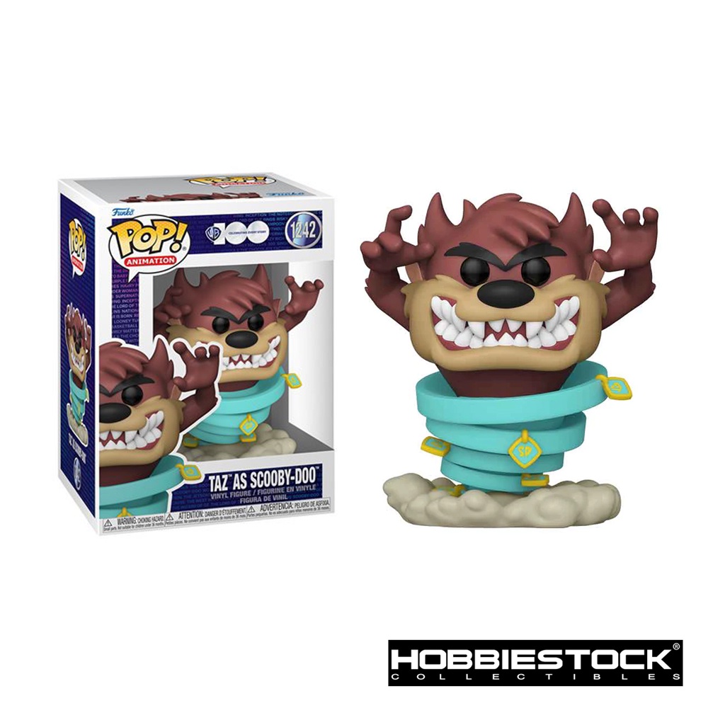 Funko Pop! Animation: Warner Bros. 100th Anniversary -Taz as Scooby-Doo ...