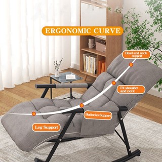 Lazy Rocking Chair Adjustable Rocking Sofa Chair Nordic Leisure Rocking ...