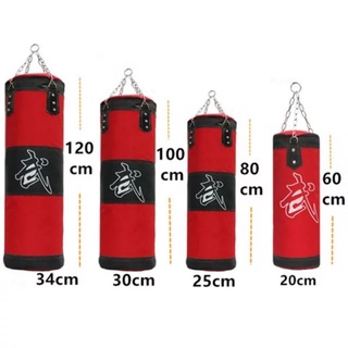 Boxing Punching Bag Fitness Sandbags Hollow Empty 80cm 100cmm 120cm ...