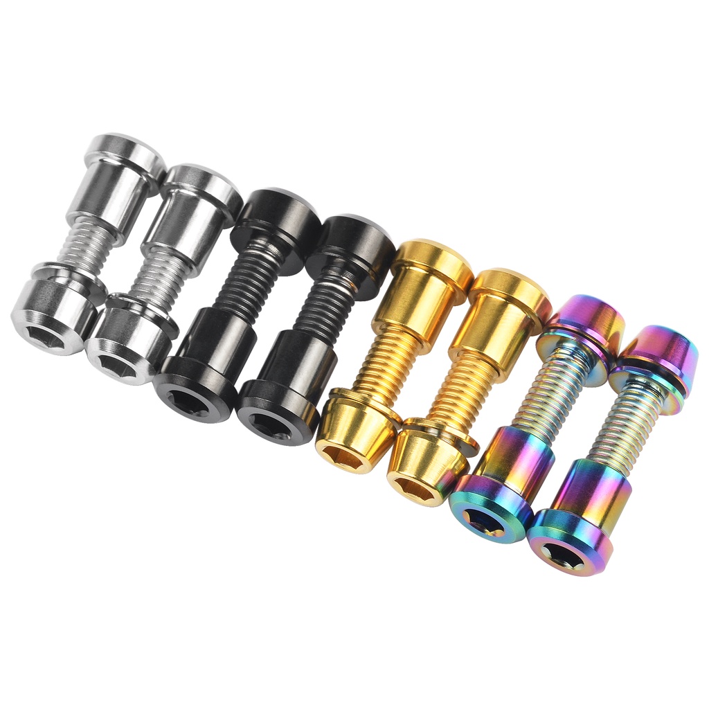 Wanyifa Titanium Nut M5 + Bolt M5X16 18 20Mm Hex Head Screw With Washer ...