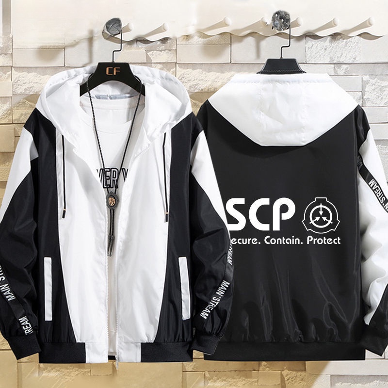 SCP Jacket Foundation Men Women Middle Two Peripheral Spring Autumn ...