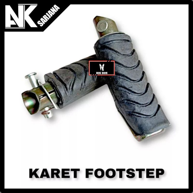 Footstep FUSTEP BOSTEP POSTEB Rear Footrest HONDA SUPRA X 125 Rear ...