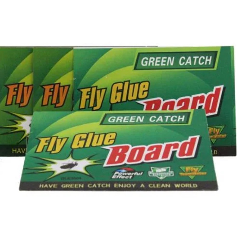 Fly Glue Board Fly/Langaw Catcher Glue Board Strong Sticky Pest/Flies ...