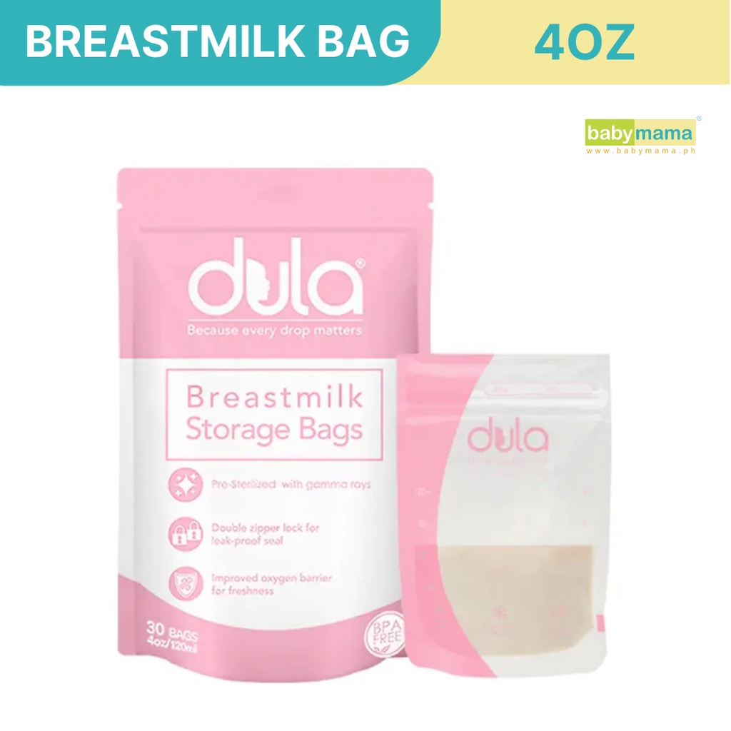 Babymama - Dula Breastmilk Bags 4oz 30's | Shopee Philippines
