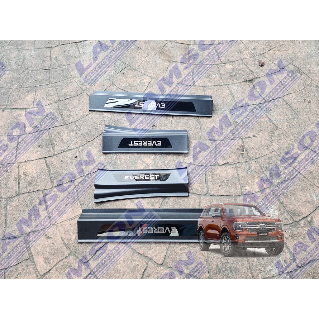 Ford Everest 4th Generation 2023 - 2025 Side Step Sill Scuff Plates ...