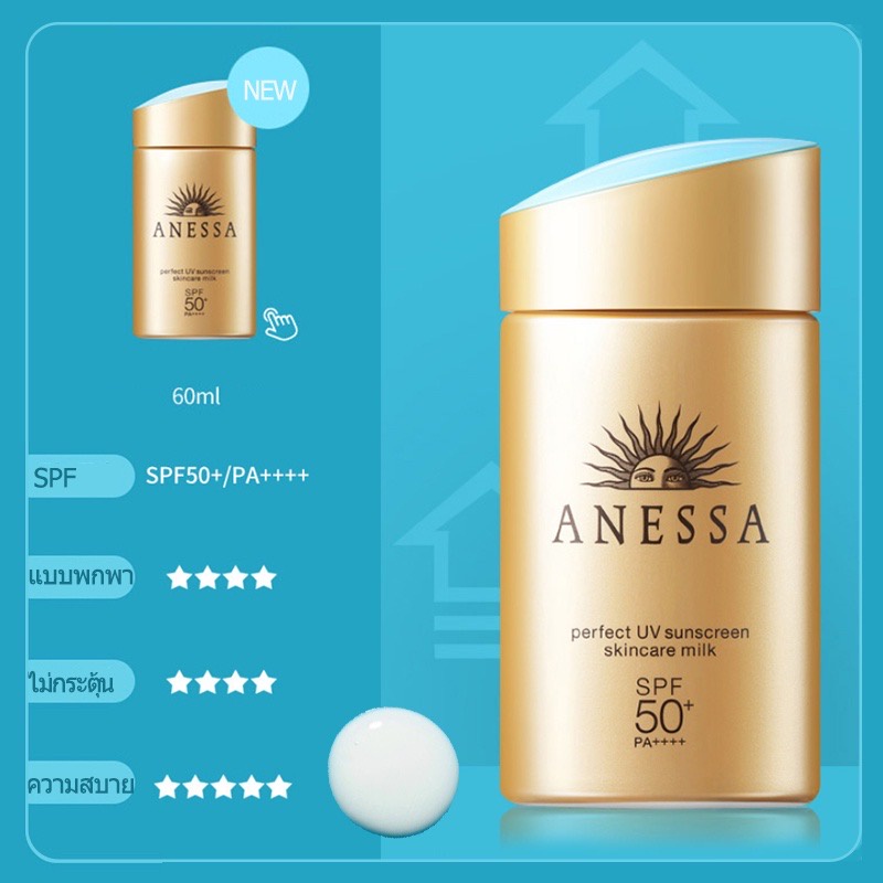 ANESSA Perfect Uv Sunscreen Skincare Milk N SPF50 + PA ++++ 60 Ml | Shopee Philippines