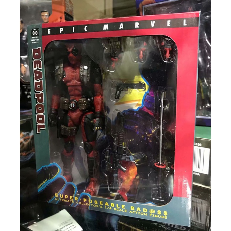 NECA DEADPOOL 7'' Action Figure Collection toy SUPER-POSABLE BAD EPIC ...