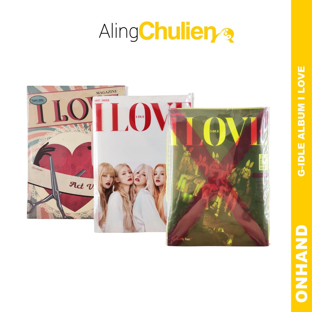 [NO POSTER] (G)I-DLE GIDLE F G IDLE 5th Mini Album I LOVE PHOTOBOOK VER | Shopee Philippines