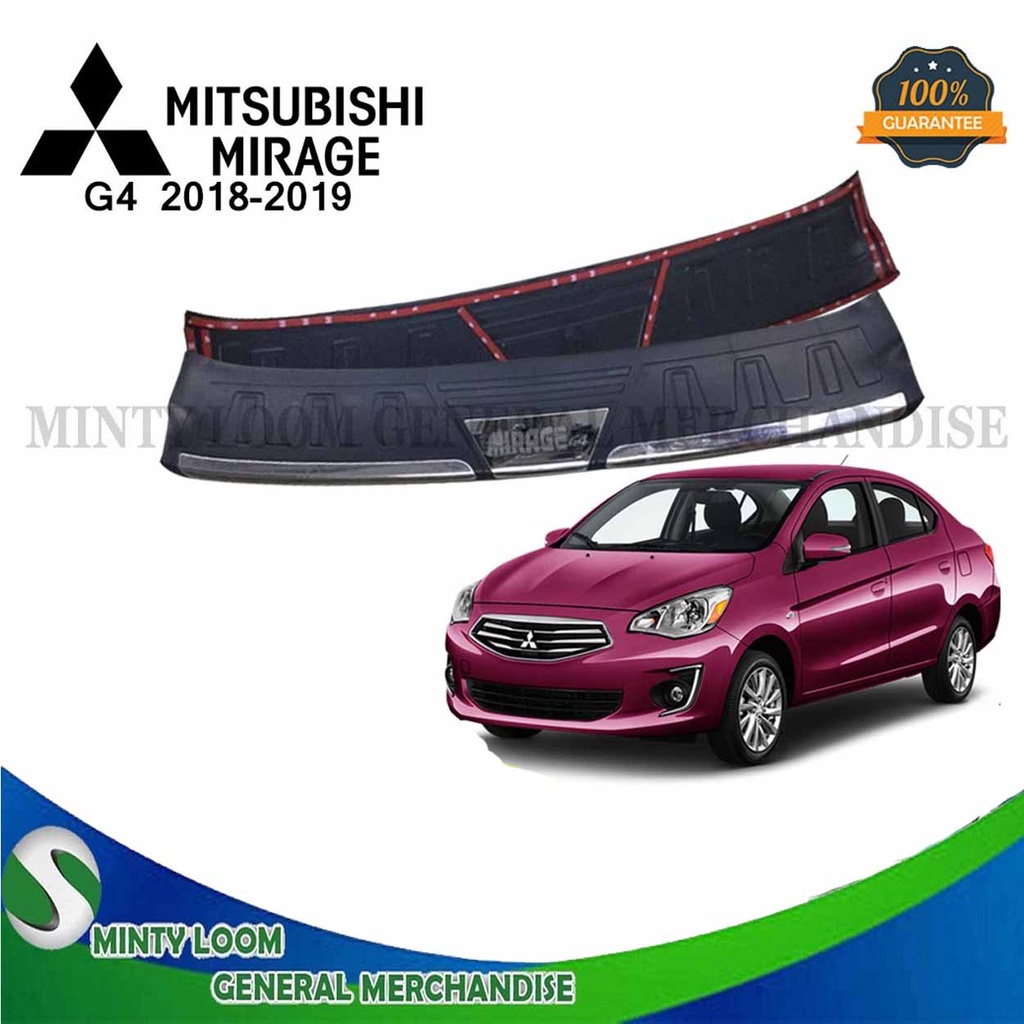 Mitsubishi Mirage G4 2018-2019 Rear Bumper Guard stepsill | Shopee ...