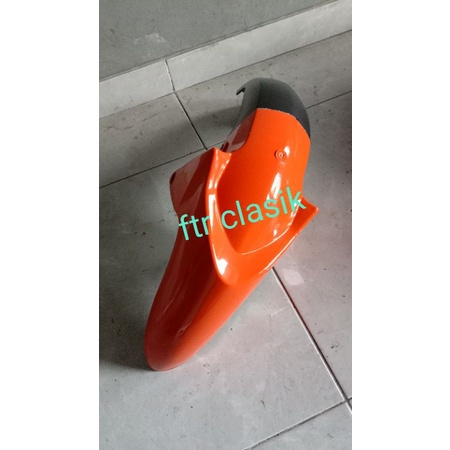 Selebor Front fender Blade old old Blade 110 old orange | Shopee ...