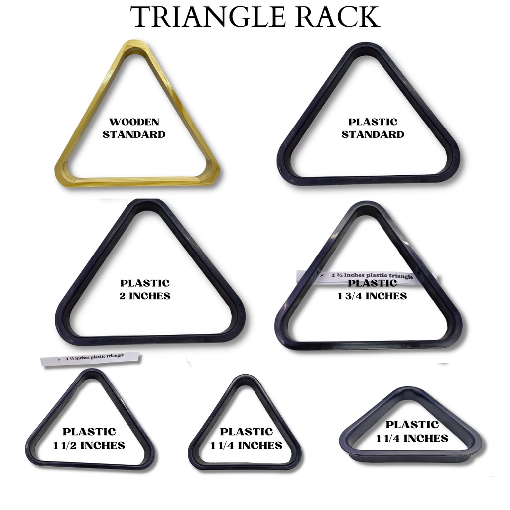 TRIANGLE RACK FOR BILLIARD BALL / PARA SA BOLA NG BILYARAN (BILLIARD ...