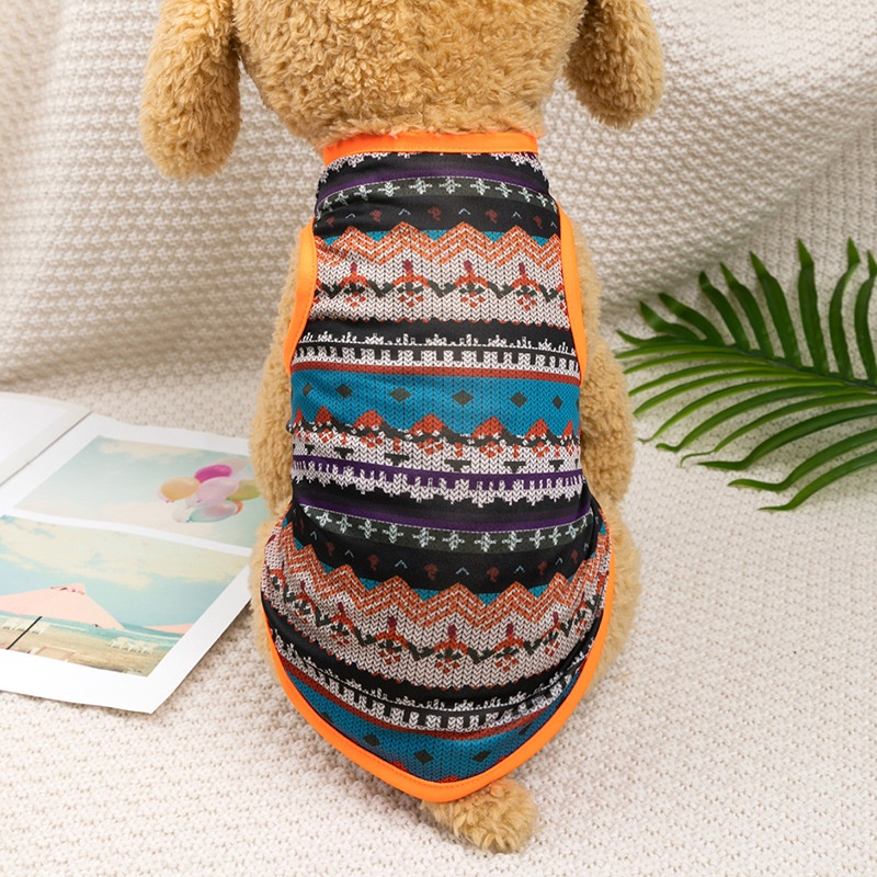 Cotton Puppy Dog Vest Breathable Cat Dog Clothes for Shih Tzu Summer ...