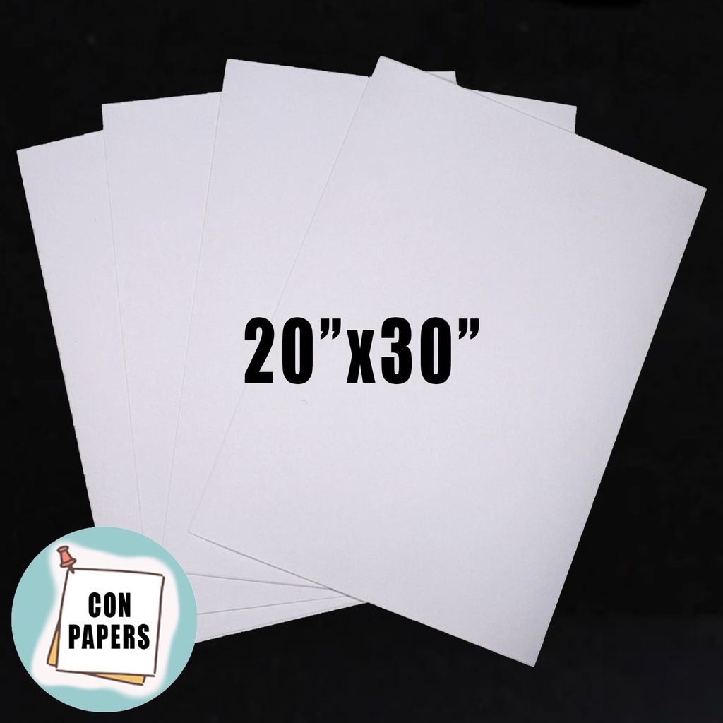 Bristol Board Paper 20"x30" Rolled (200gsm) | Shopee Philippines