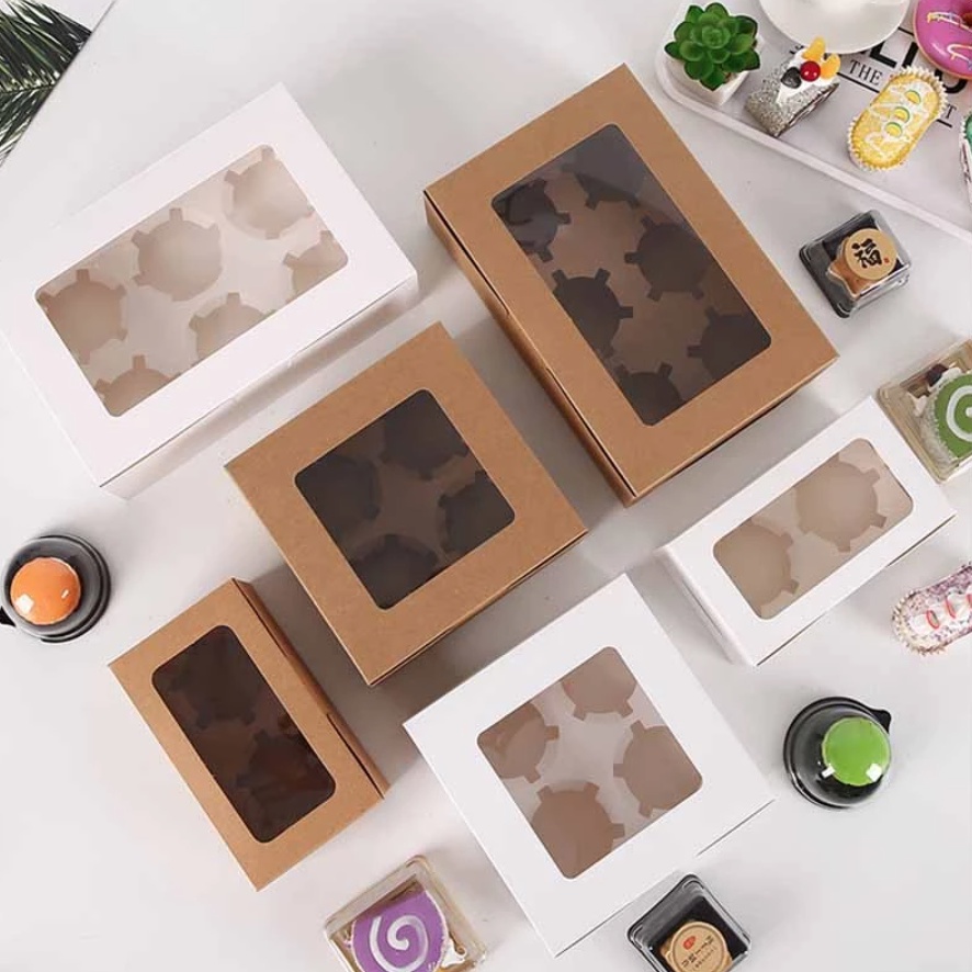 20pcs Bakery Packaging Box With Clear Window (HOLDER SOLD SEPARATELY ...