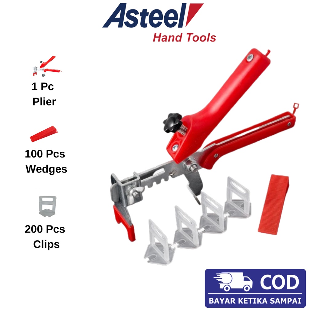 Asteel Ceramic leveling Tool Package 1 plier ceramic pliers 100 wedges ...