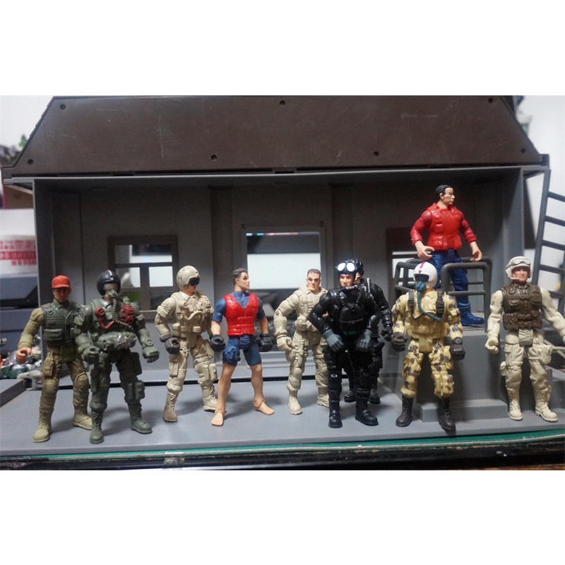 Jimei 12.5cm Soldier Soldier Police Special Forces Toy Model 1: 18 ...