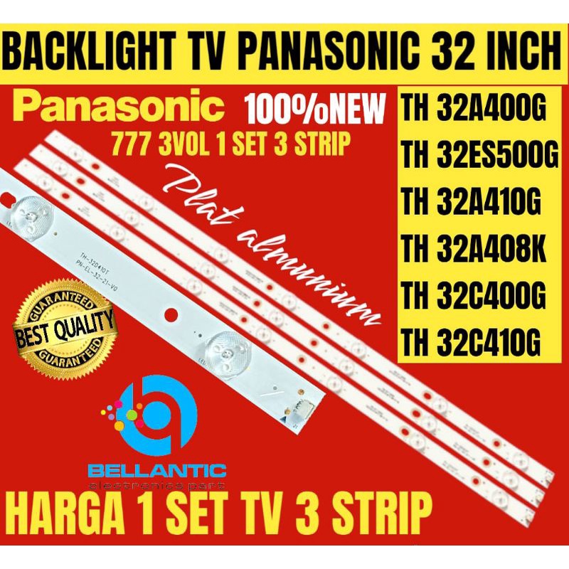 PANASONIC LED TV BACKLIGHT 32 INCH TH 32A400G TH 32A410G TH 32ES500G TH ...