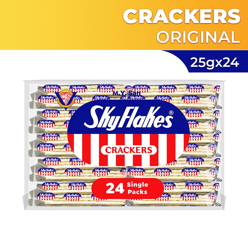 Skyflakes Crackers Handy Pack 25g x 24 | Shopee Philippines