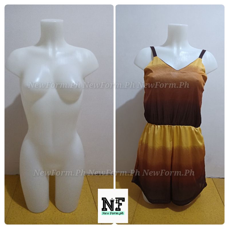 Female Straight Table Top Mannequin Full Form Manikin | Shopee Philippines