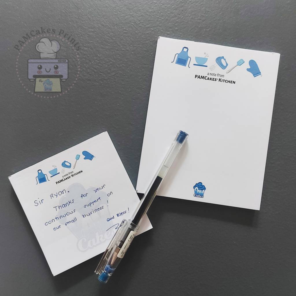 Personalized Baker's Notepad | Shopee Philippines