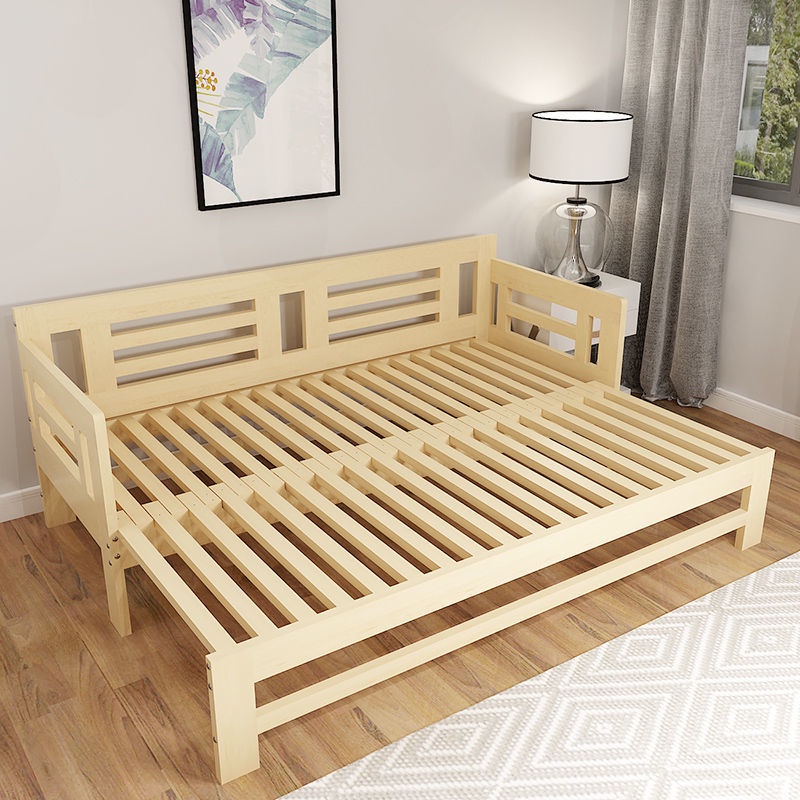 Solid Wood New Living Room Multi-Functional Pumping and Lying Dual-Use ...
