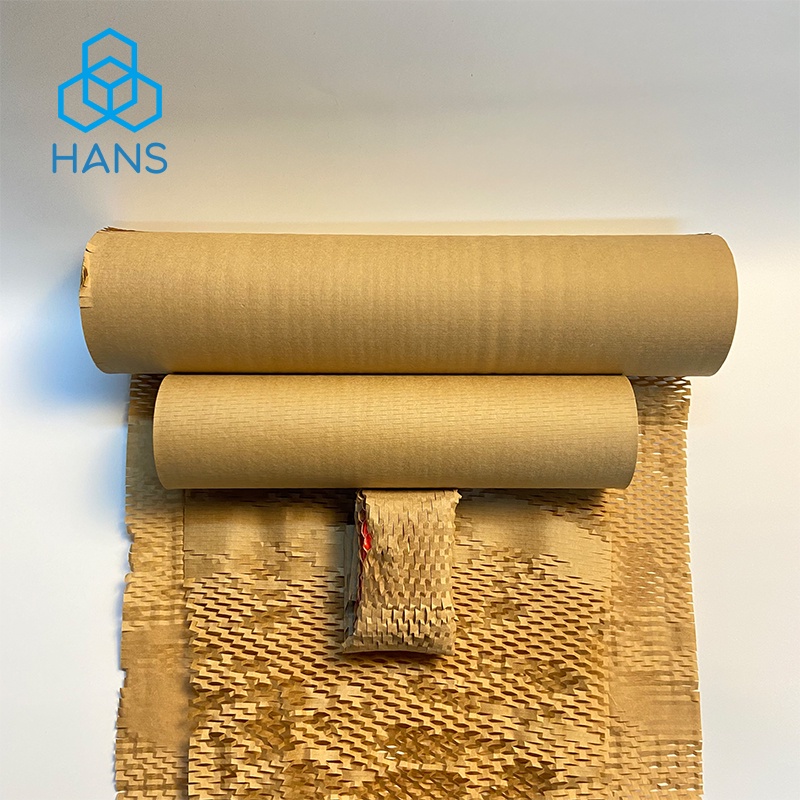 Brown Honeycomb Cushioning Packing Kraft Paper The First Patented ...
