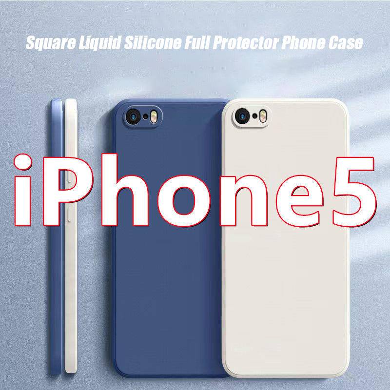Liquid silicone case for iPhone 5 5S SE 2016 Capa Fundas Coque Phone ...