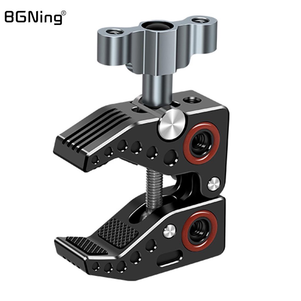 Crab Claw Ball Head Mount Adapter Clamp Magic Arm Super Clamp with 1/4 ...