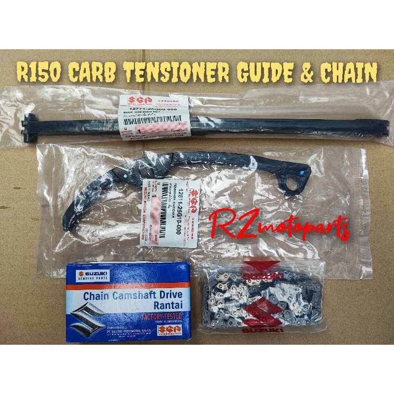 RAIDER150 CARBTYPE TIMING CHAIN+GUIDE SET | Shopee Philippines